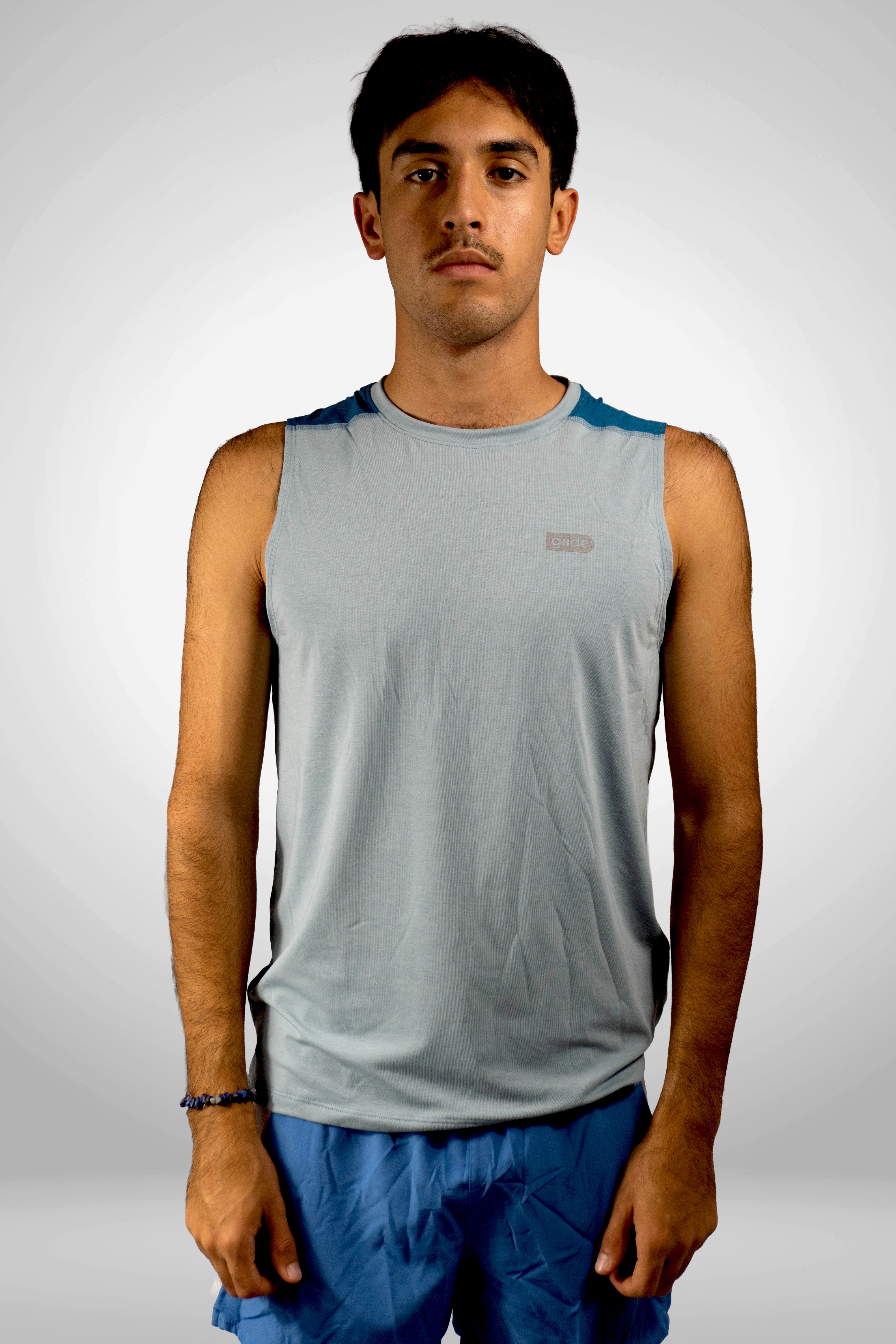Playera Sisada Azul – Gride